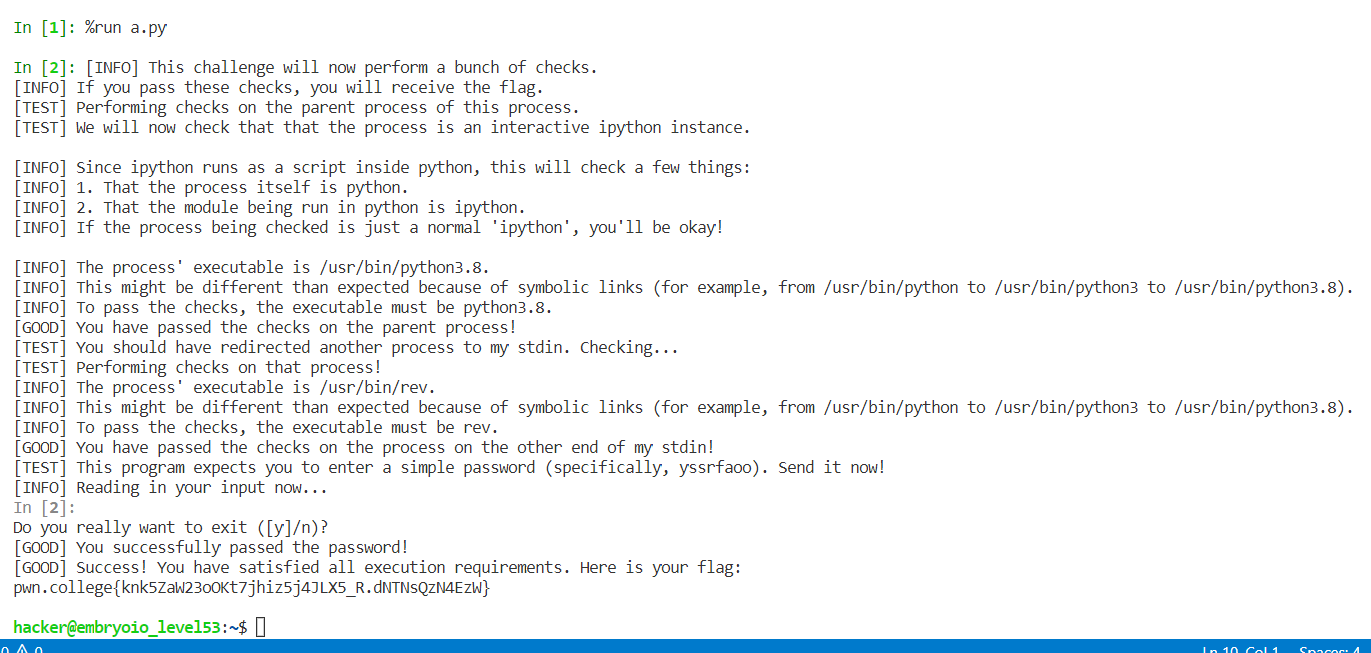 dojo.pwn.college 做题记录（Program Interaction） | 布医的小世界